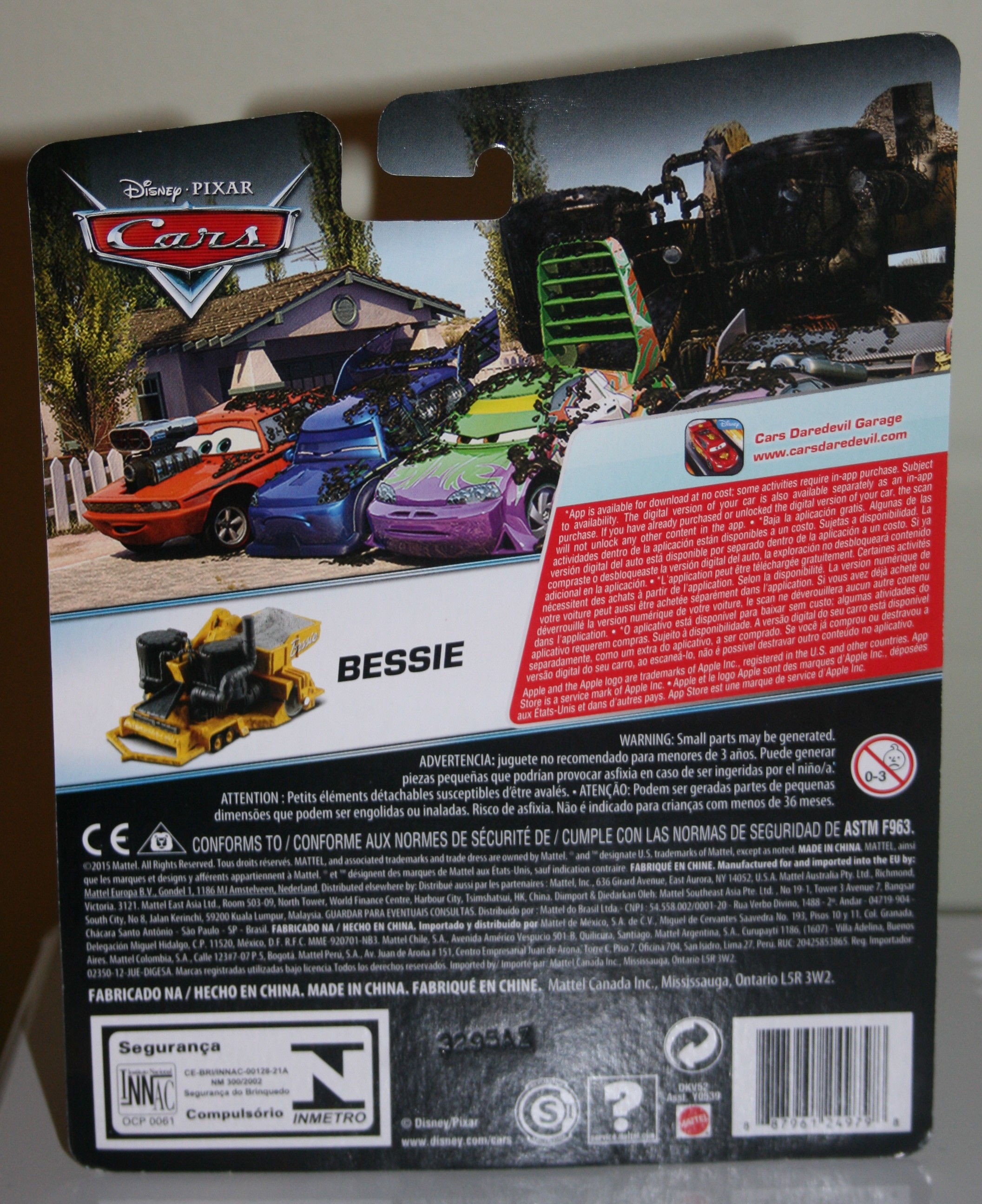 Pixar’s CARS BESSIE Diecast Model | Disleelandia