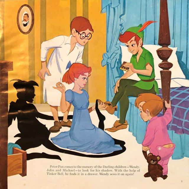 Story and Songs from Peter Pan Long-Play Record | Disleelandia
