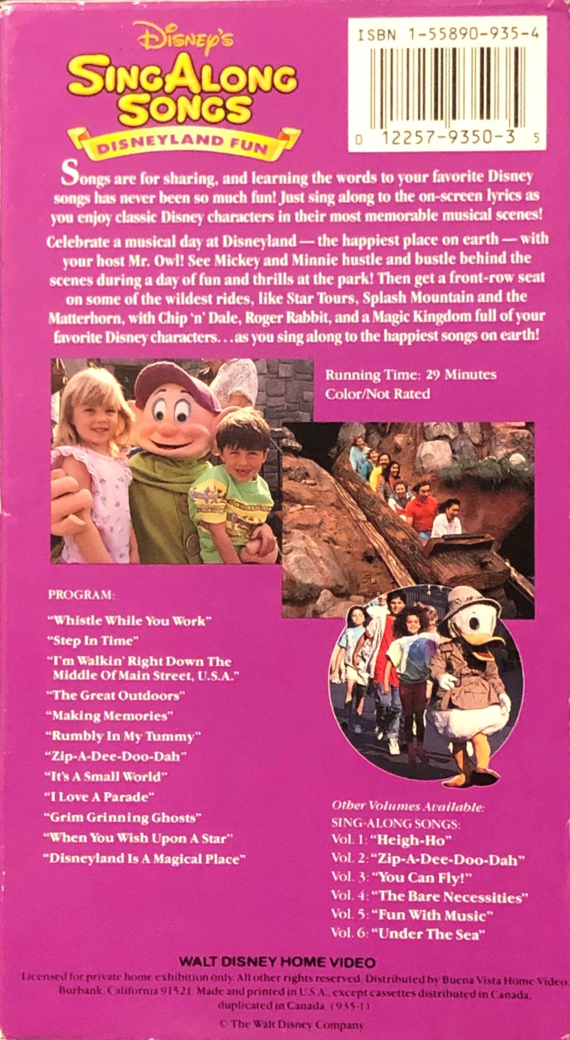 Disney’s Sing-Along Songs – Disneyland Fun | Disleelandia