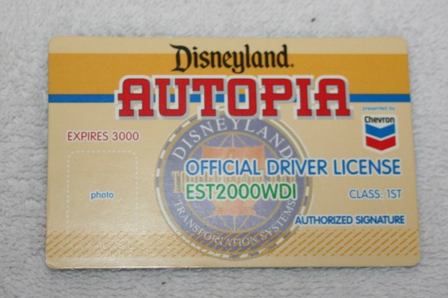 Honorary Driver’s Licenses from Disney | Disleelandia