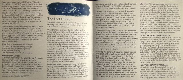 The Legacy Collection Cinderella CD Set | Disleelandia