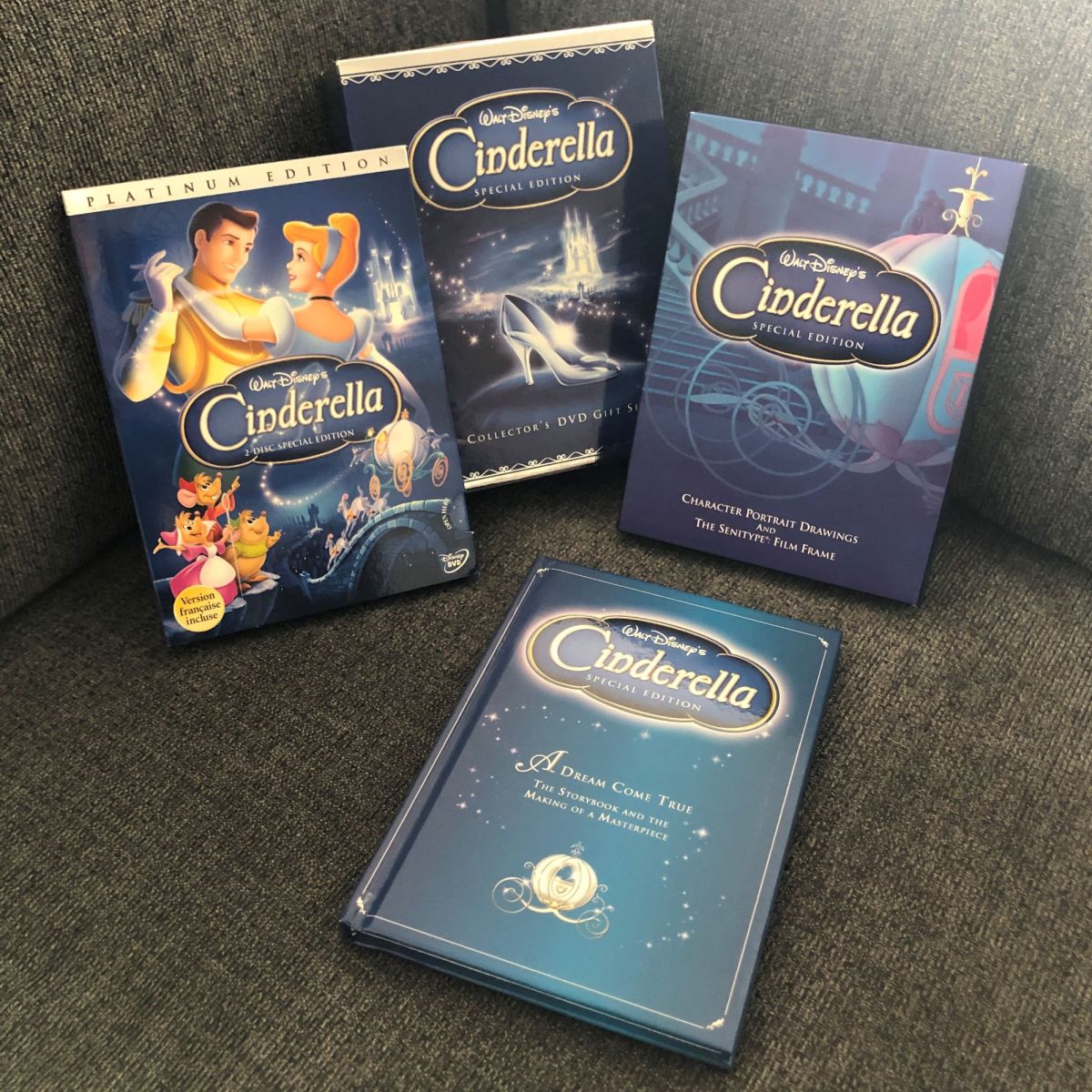 Cinderella Special Edition Collector’s DVD Gift Set | Disleelandia