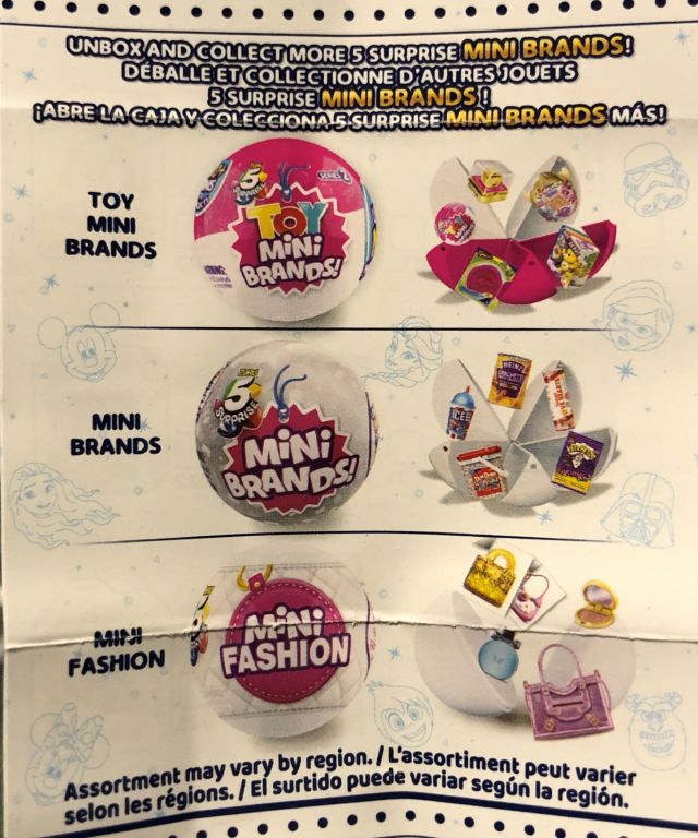 MINI BRANDS Disney Store Edition Collectible Figures | Disleelandia