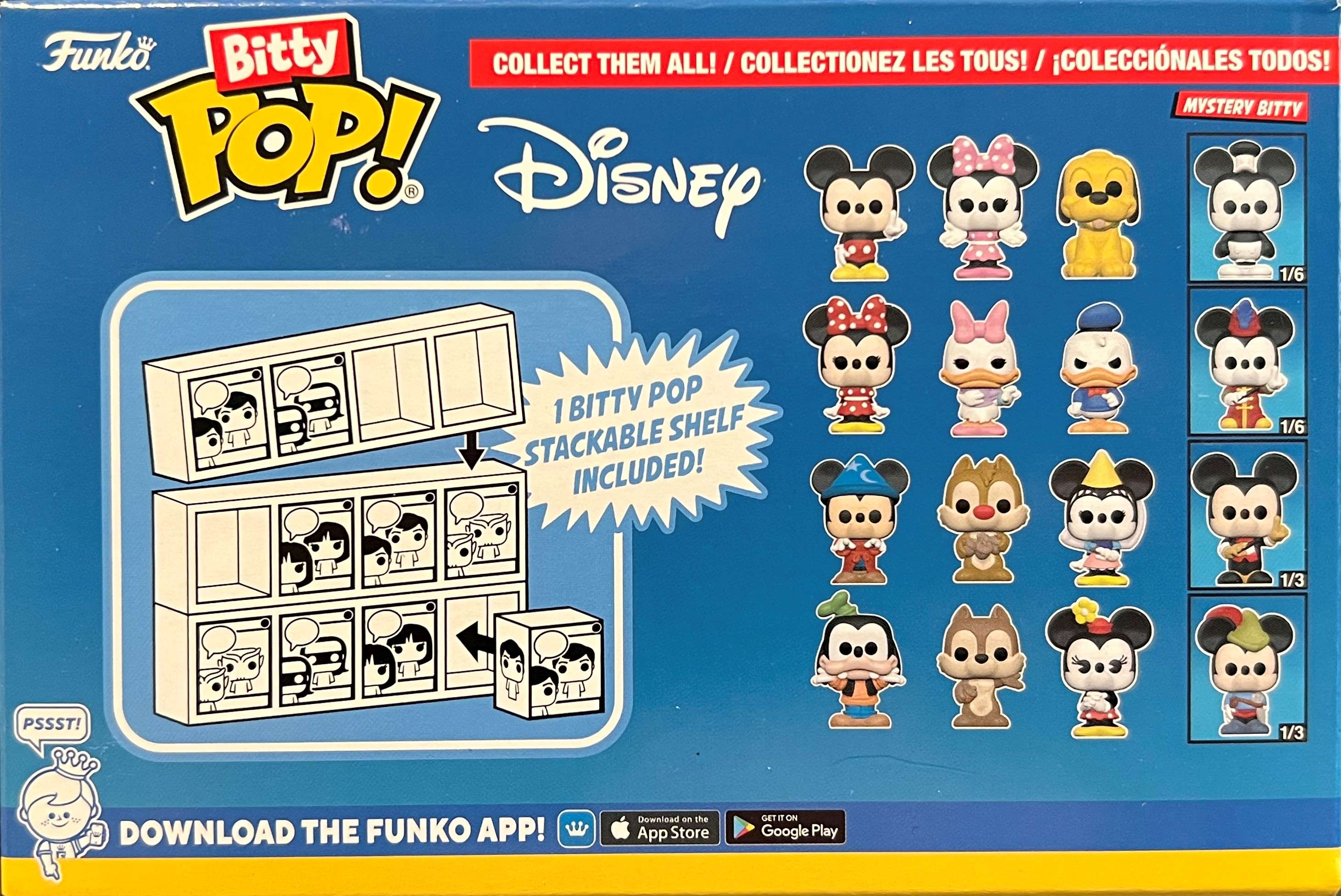 Funko Bitty POP! Disney Character 4-Pack Figures | Disleelandia