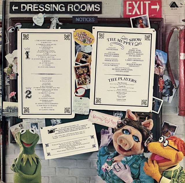 ‘The Muppet Show 2’ LP Soundtrack Record | Disleelandia