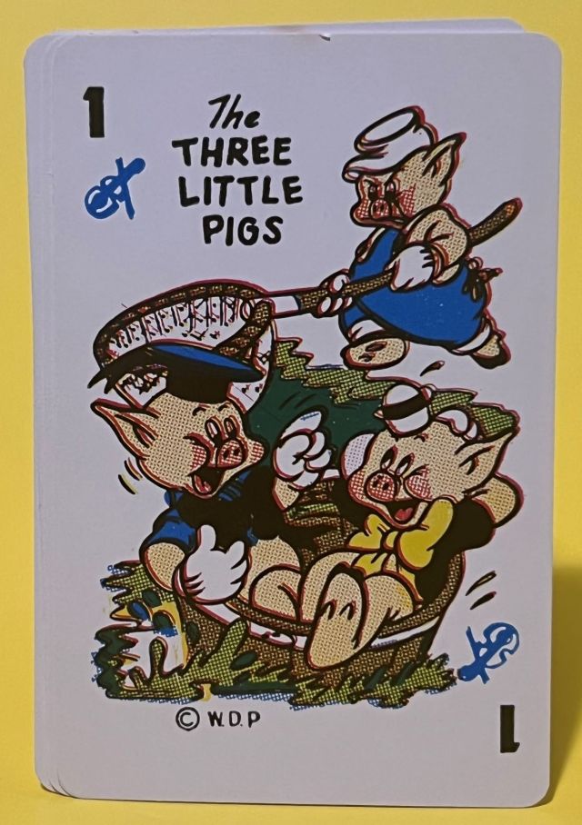 Disney’s The Three Little Pigs Card Game | Disleelandia