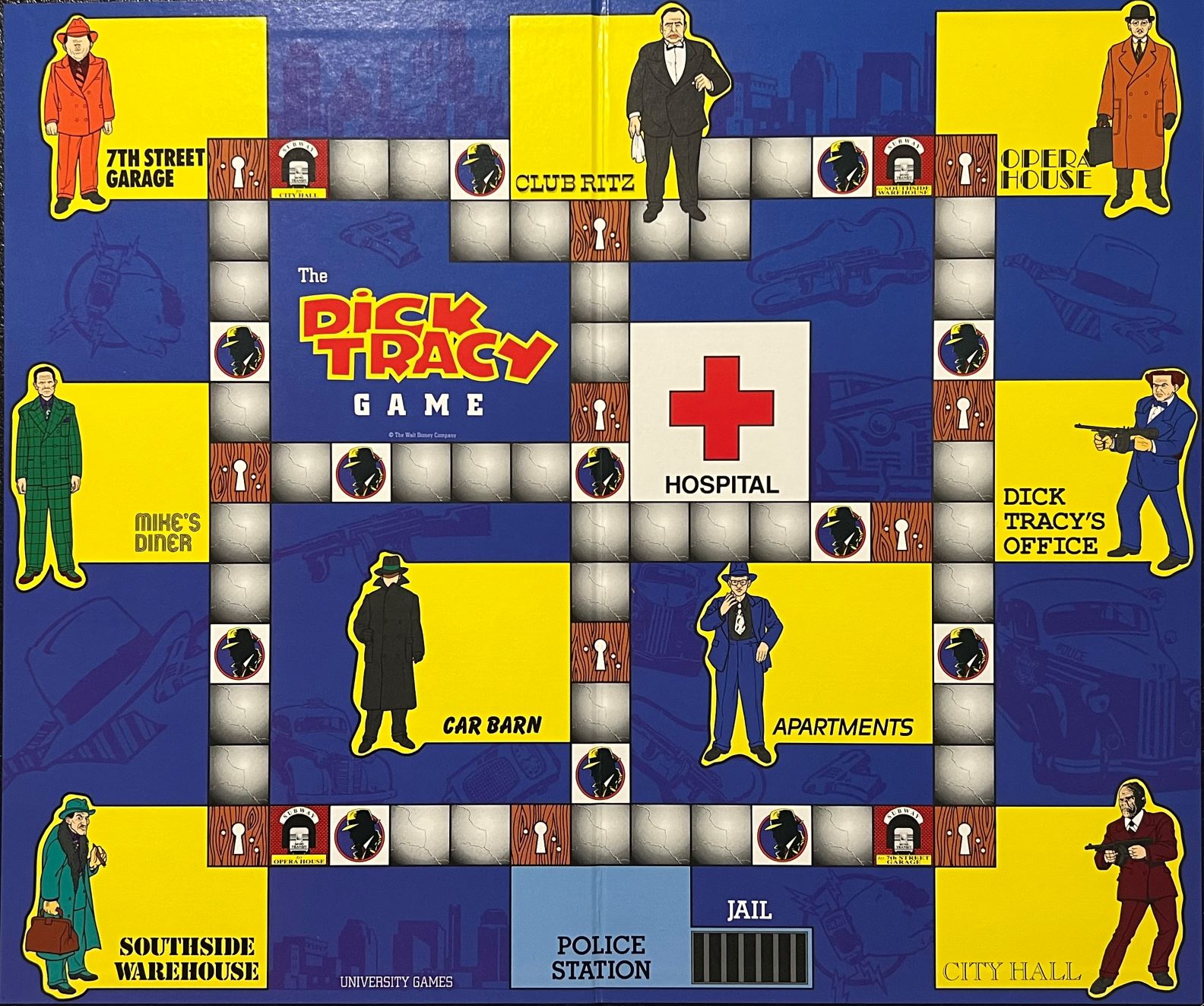 Disney’s The Dick Tracy Game by University | Disleelandia