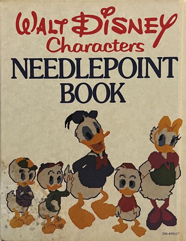 Book Review: Walt Disney Characters Needlepoint Book | Disleelandia