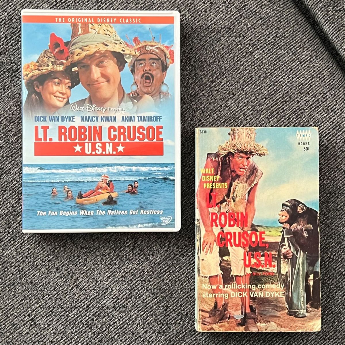 Lt. Robin Crusoe U.S.N. Movie & Book Review | Disleelandia