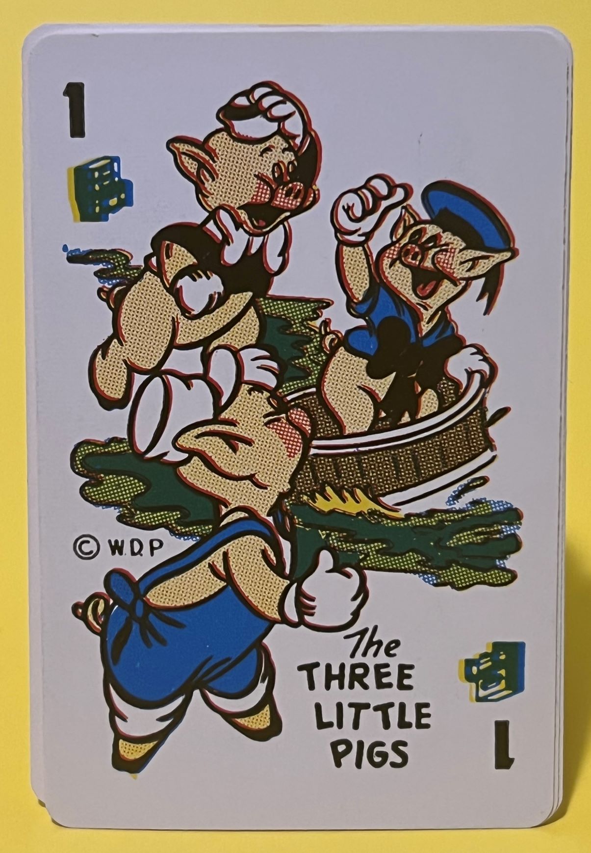 Disney’s The Three Little Pigs Card Game | Disleelandia