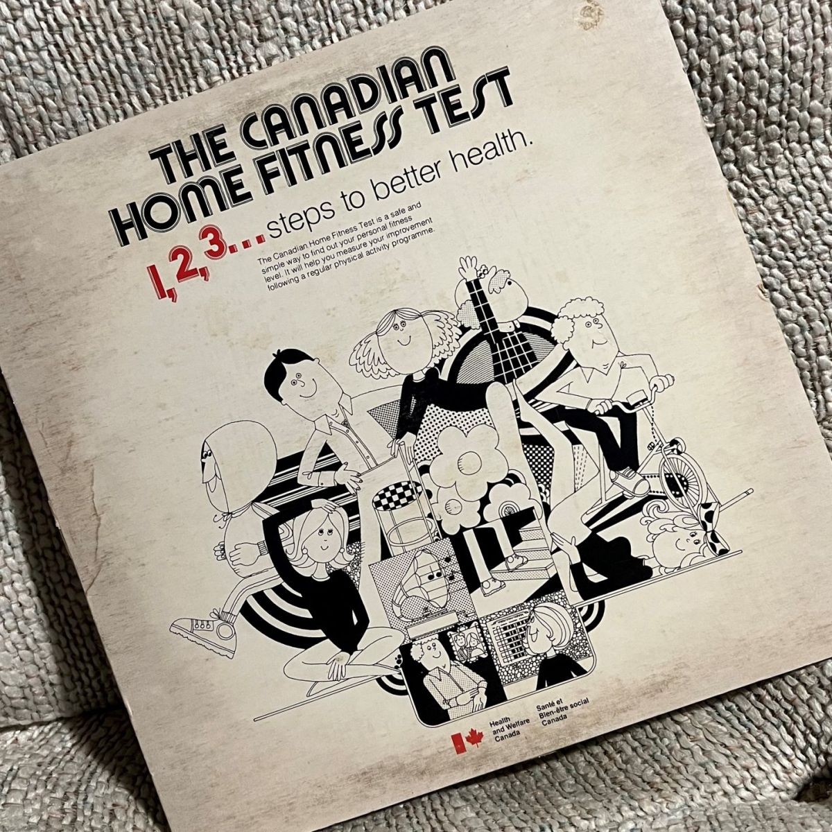 The Canadian Home Fitness Test LP | Disleelandia