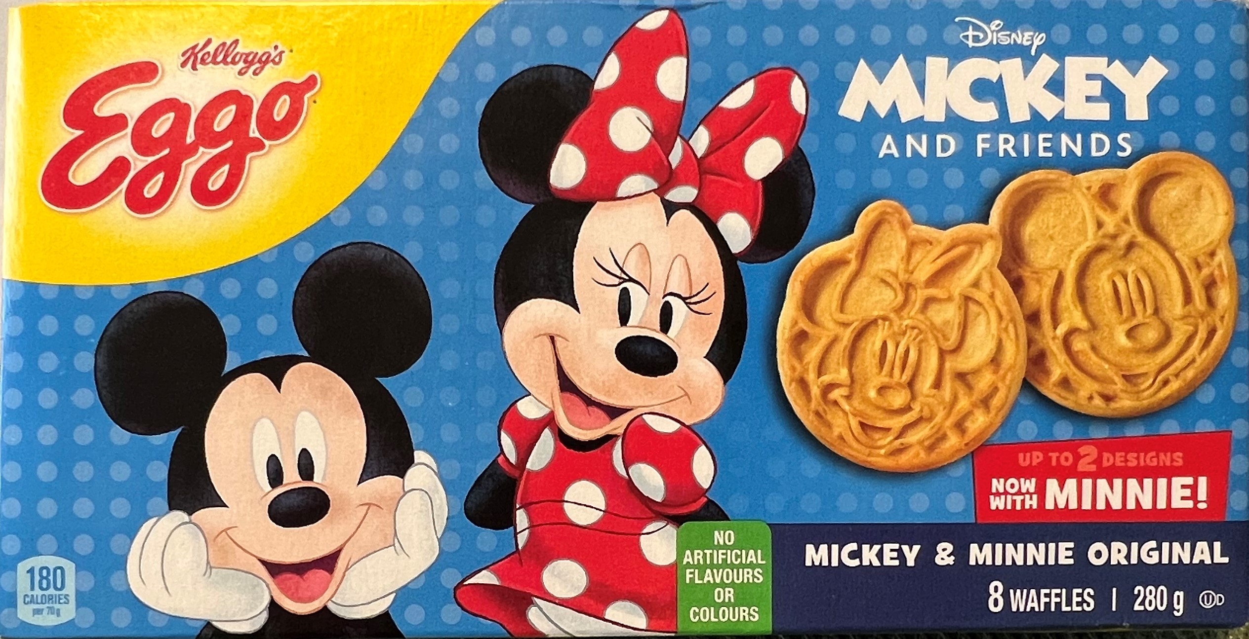 Kellogg’s Mickey and Friends Eggo Waffles | Disleelandia