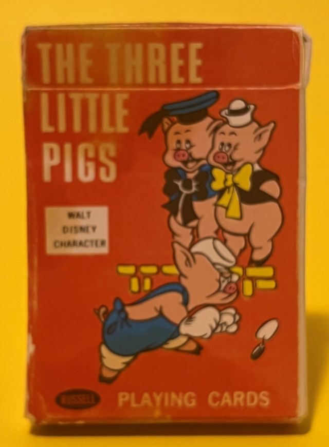 Disney’s The Three Little Pigs Card Game | Disleelandia