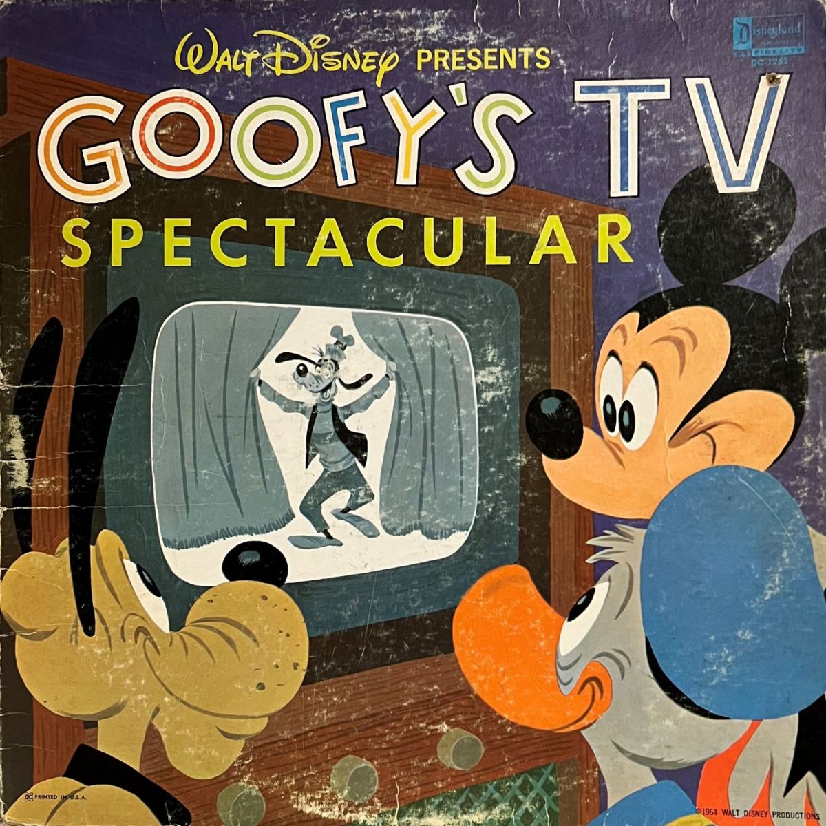 Walt Disney Presents Goofy’s TV Spectacular LP | Disleelandia