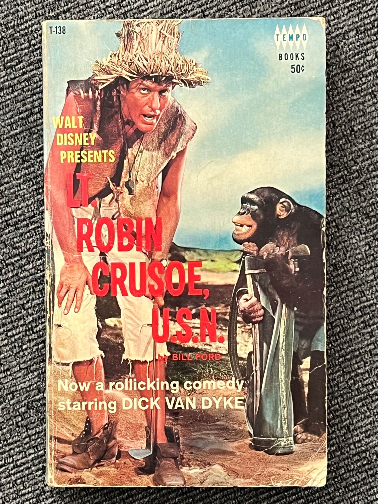 Lt. Robin Crusoe U.S.N. Movie & Book Review | Disleelandia