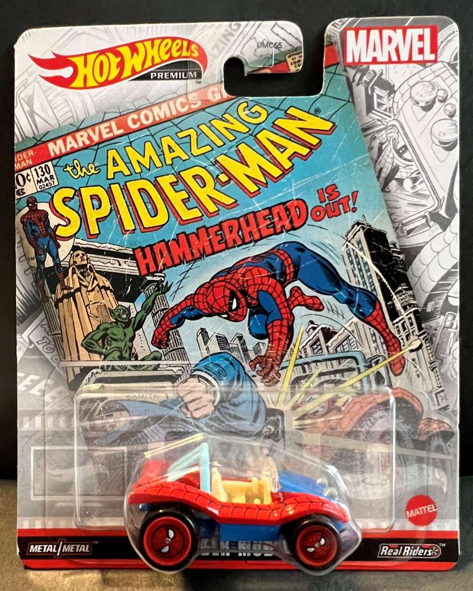 HotWheels Premium Spiderman Spider-Mobile Diecast | Disleelandia