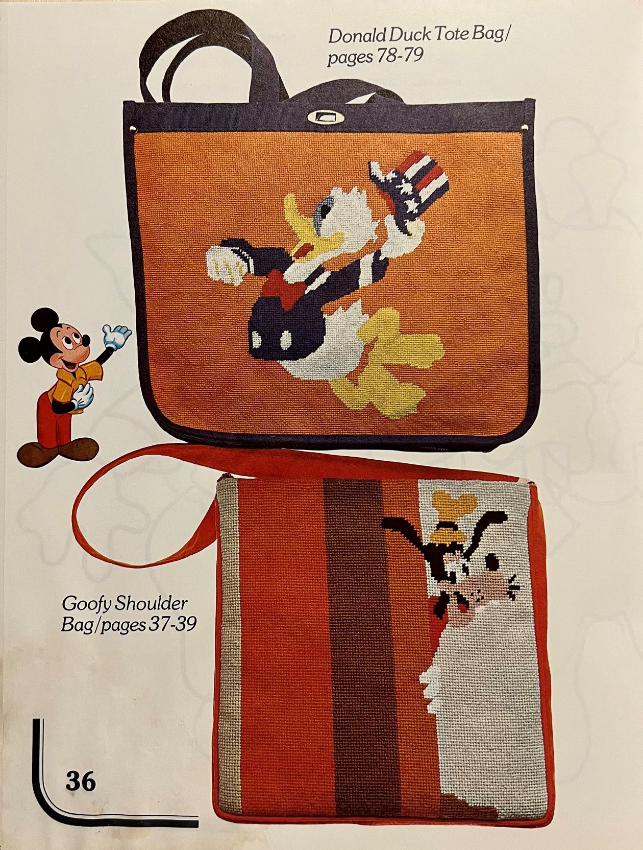 Book Review: Walt Disney Characters Needlepoint Book | Disleelandia