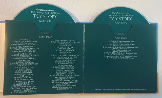 The Legacy Collection Toy Story CD Set | Disleelandia