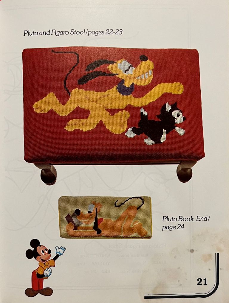 Book Review: Walt Disney Characters Needlepoint Book | Disleelandia