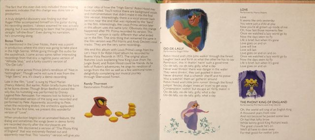 The Legacy Collection Robin Hood CD Set | Disleelandia