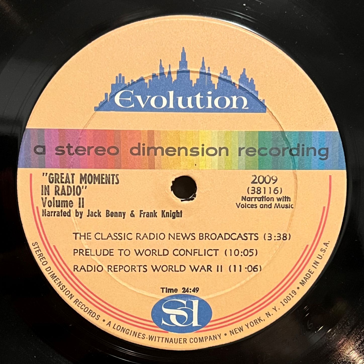 Great Moments In Radio – Volume 2 LP Record | Disleelandia