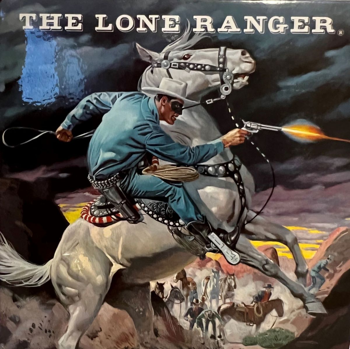 The Lone Ranger Adventures LP Record | Disleelandia