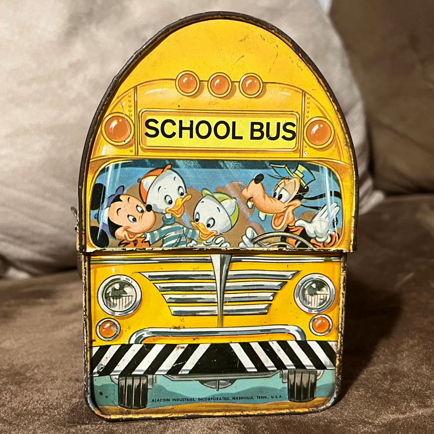 Aladdin Disney School Bus Lunch Box | Disleelandia