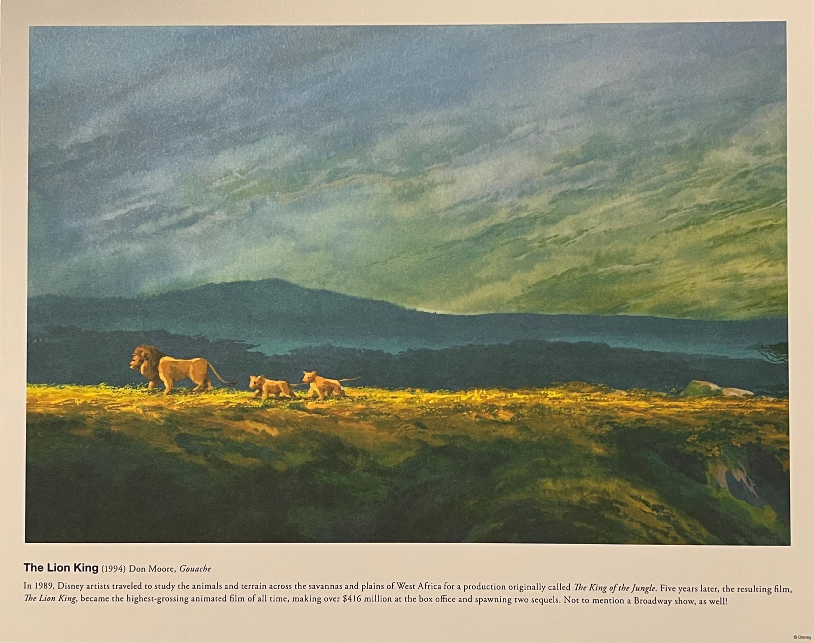 D23 Concept Art Lithograph Set | Disleelandia