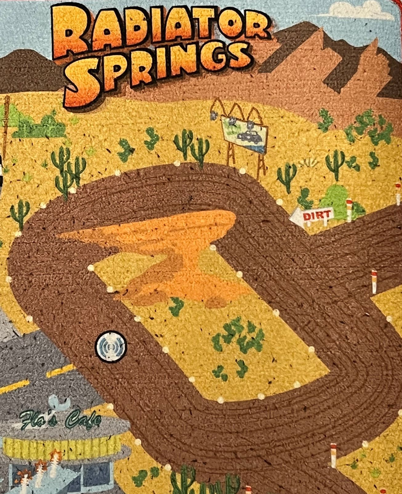Disney / Pixar CARS Radiator Springs Play Mat | Disleelandia