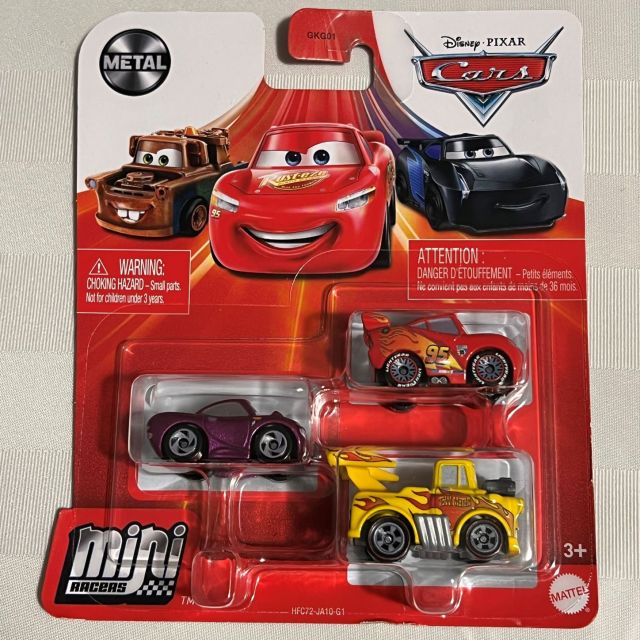 CARS Mini Racers RSN 3-Packs | Disleelandia