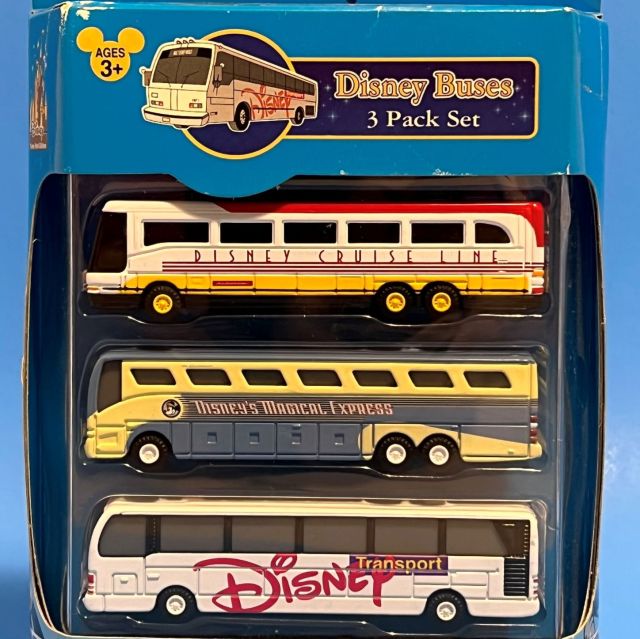 Walt Disney World Disney Buses 3 Pack Set | Disleelandia