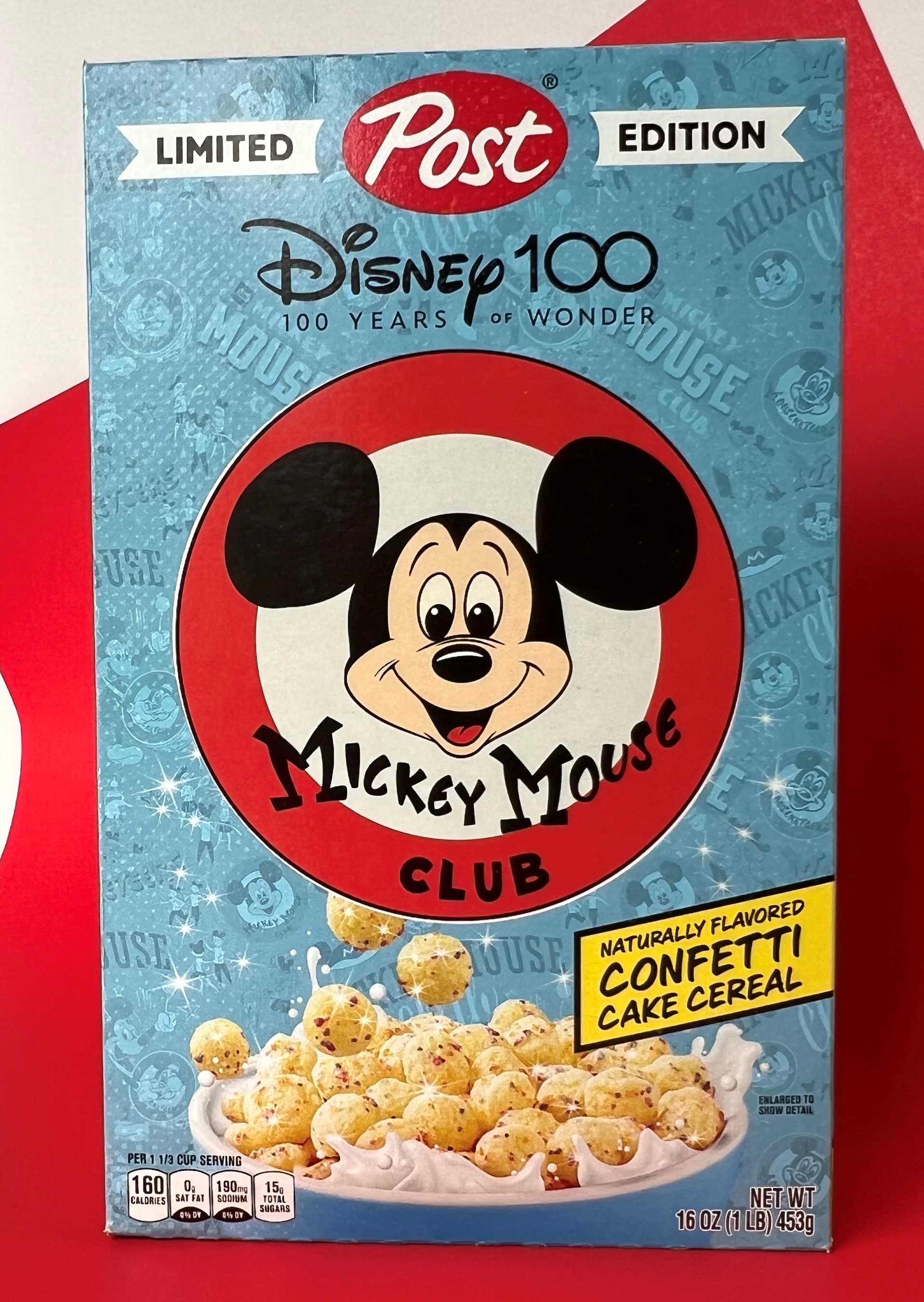 POST LE Disney 100 Mickey Mouse Club Cereal | Disleelandia