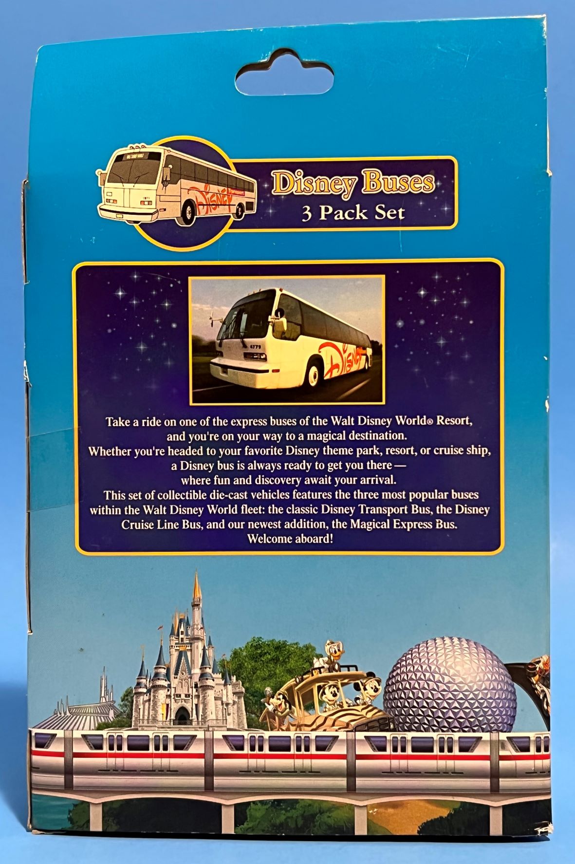 Walt Disney World Disney Buses 3 Pack Set | Disleelandia