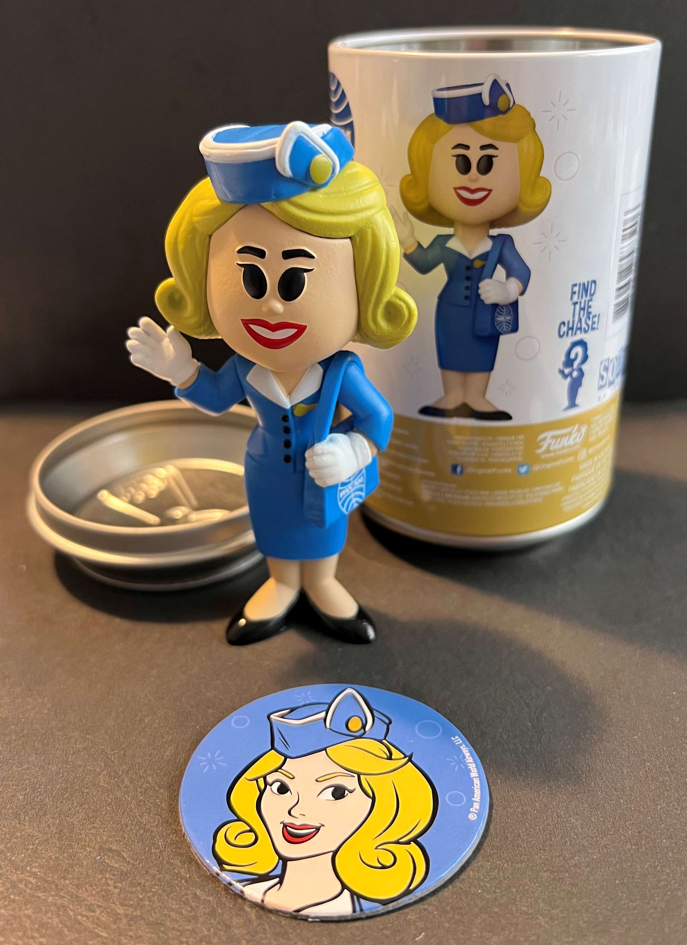 Funko Soda Pan Am Stewardess Collectible Figure | Disleelandia