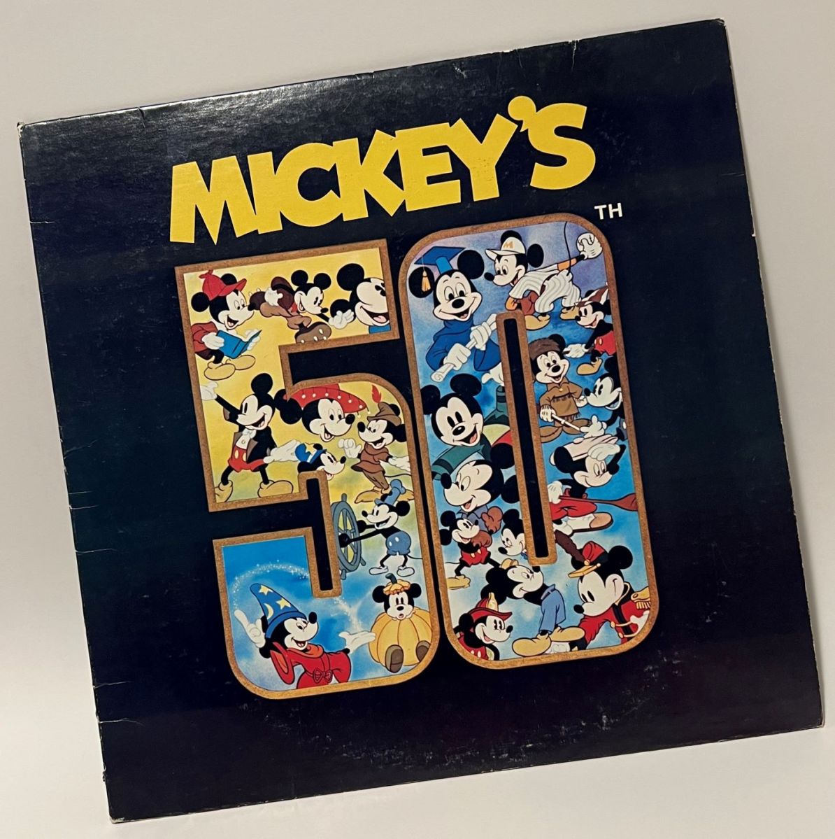 Mickey’s 50th Anniversary LP Record | Disleelandia