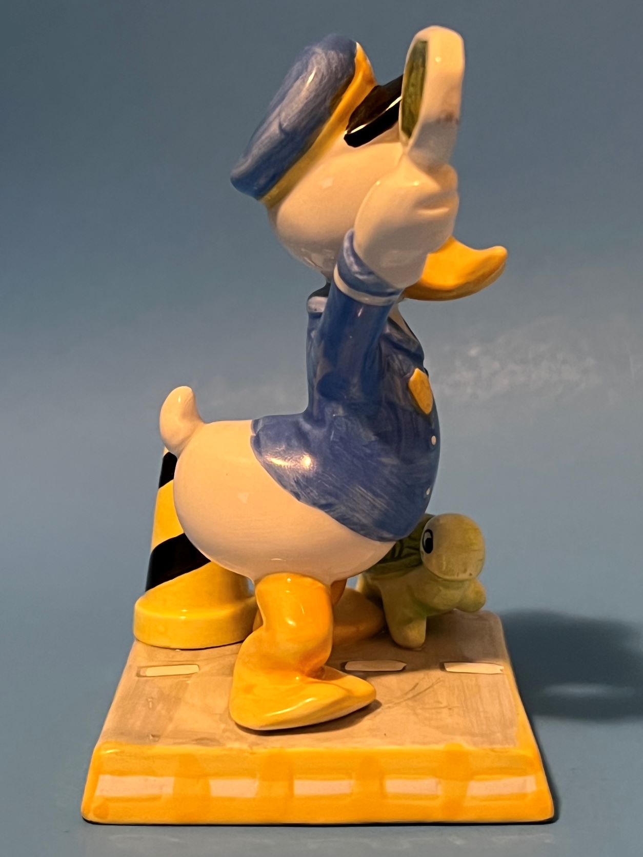 Schmid Donald Duck Crossing Guard Figurine | Disleelandia