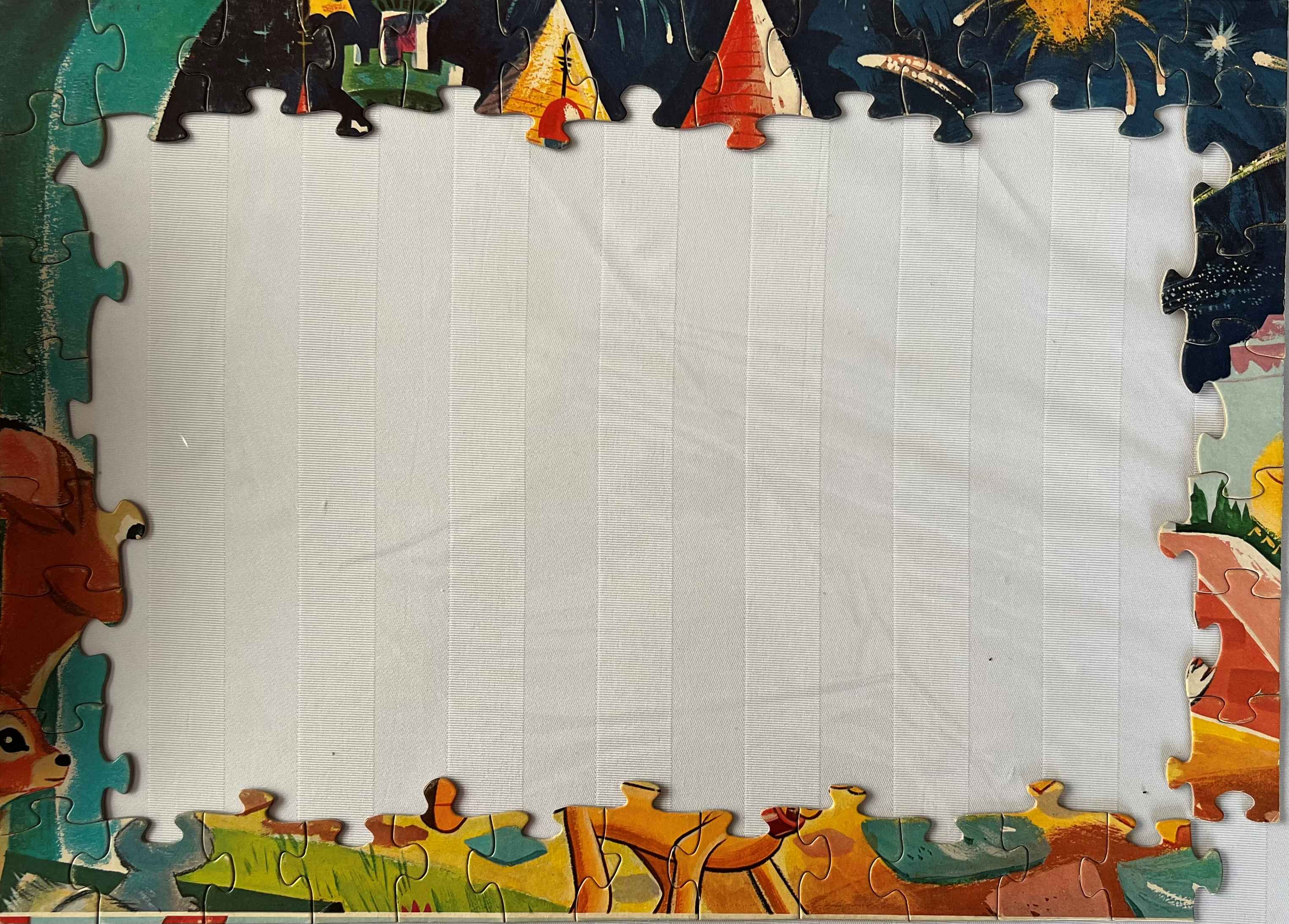 Walt Disney’s Interlocking TV Picture Puzzle | Disleelandia