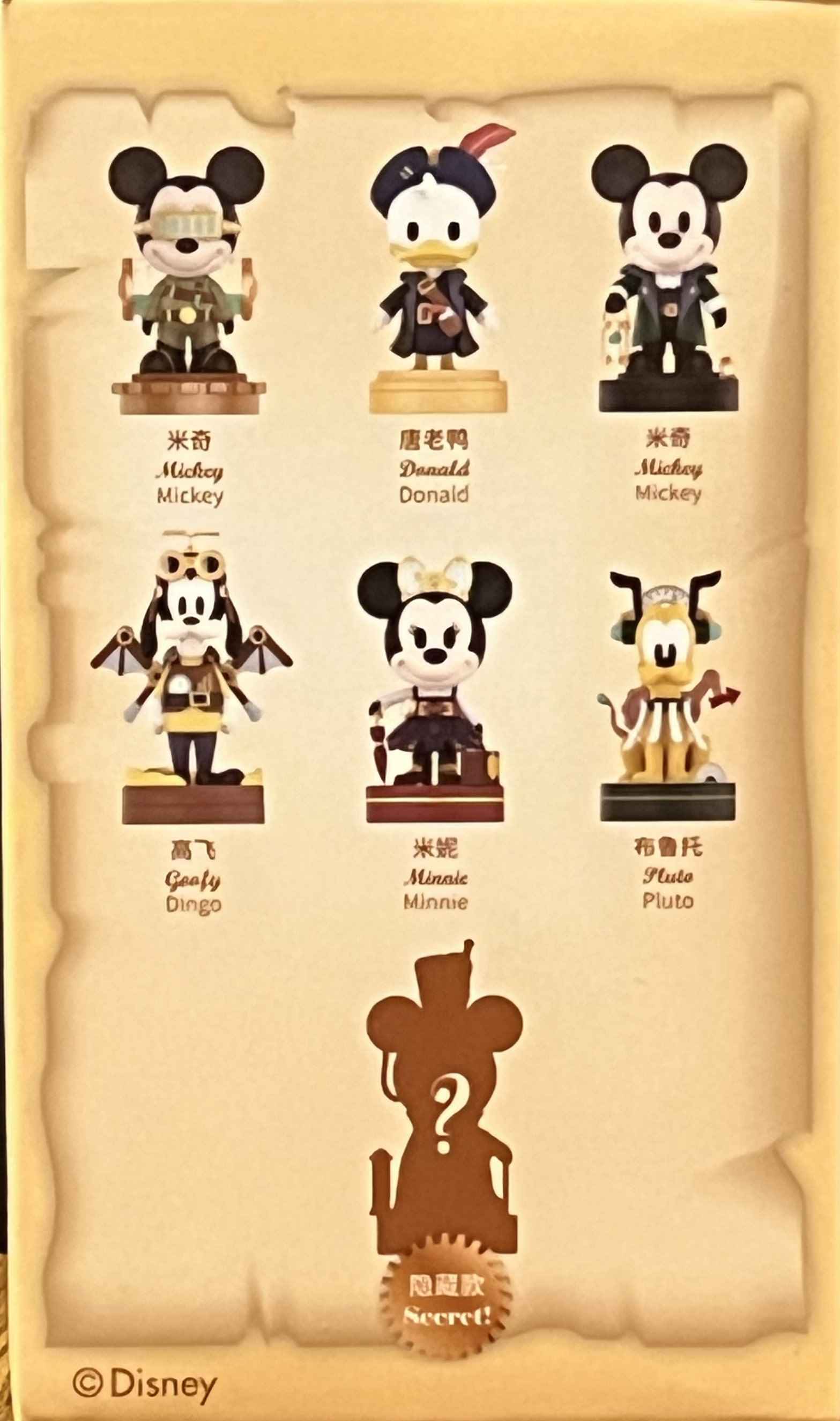 Mickey Mouse Collection Steampunk Figure Stamps | Disleelandia
