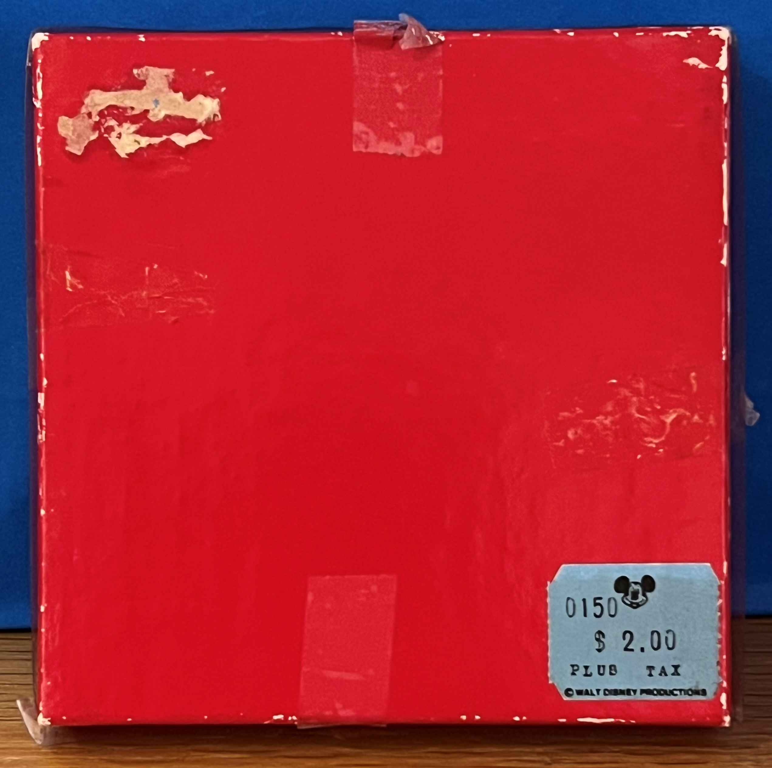 Vintage Walt Disney World Castle Cork Drink Coasters | Disleelandia