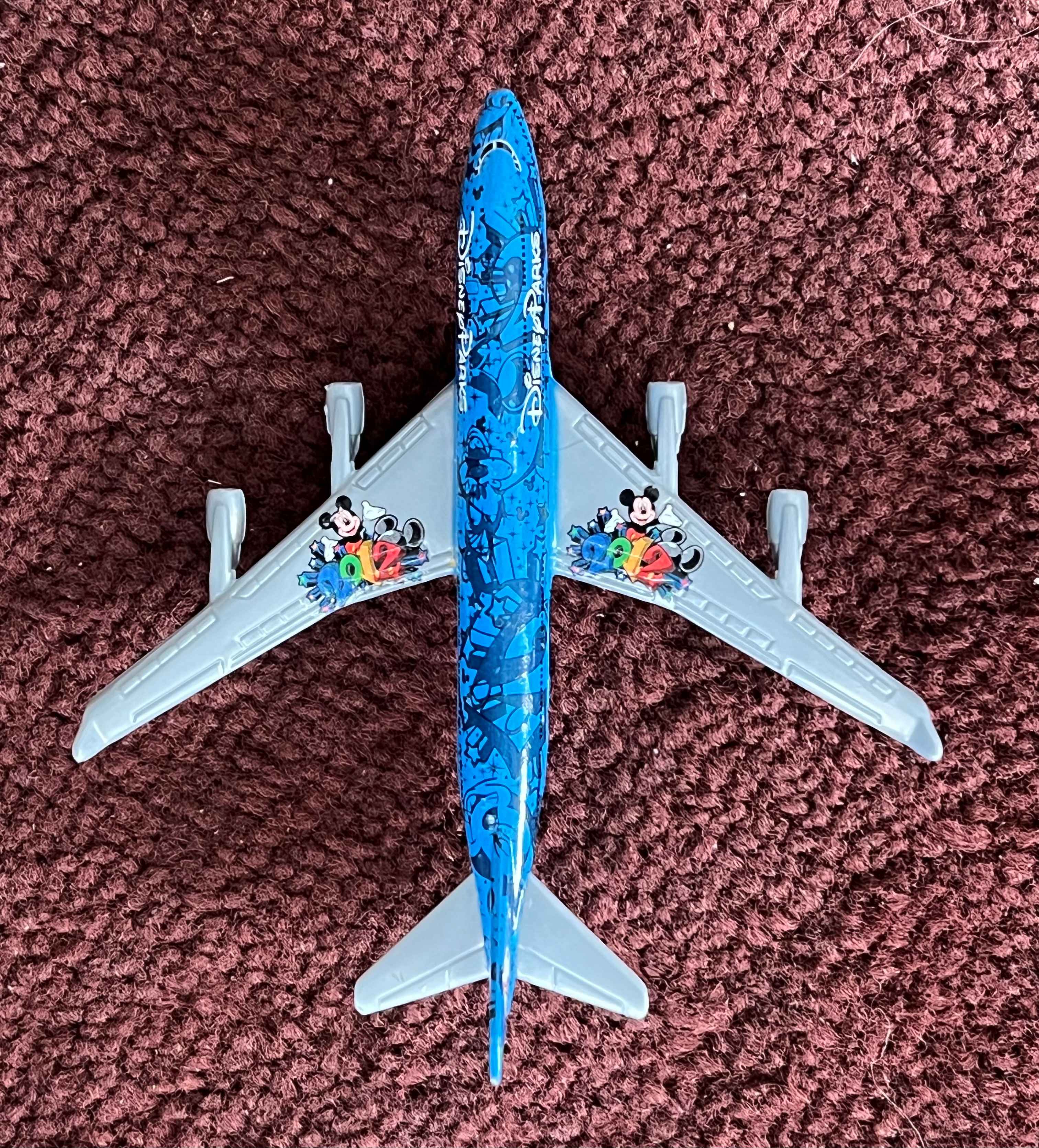 Walt Disney World Boeing 747 Diecast Model Airplane | Disleelandia