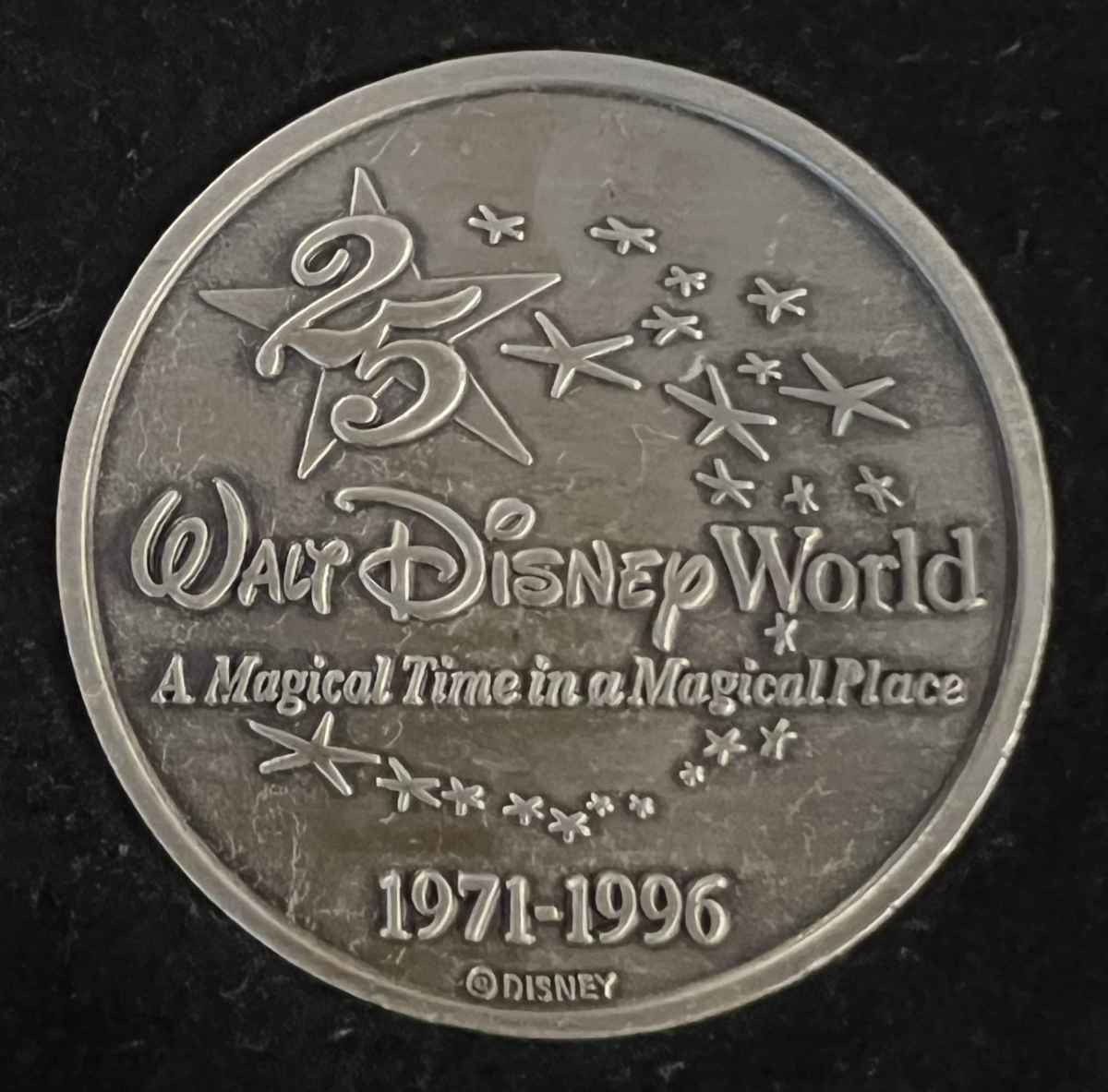 Walt Disney World 25th Anniversary Coin | Disleelandia