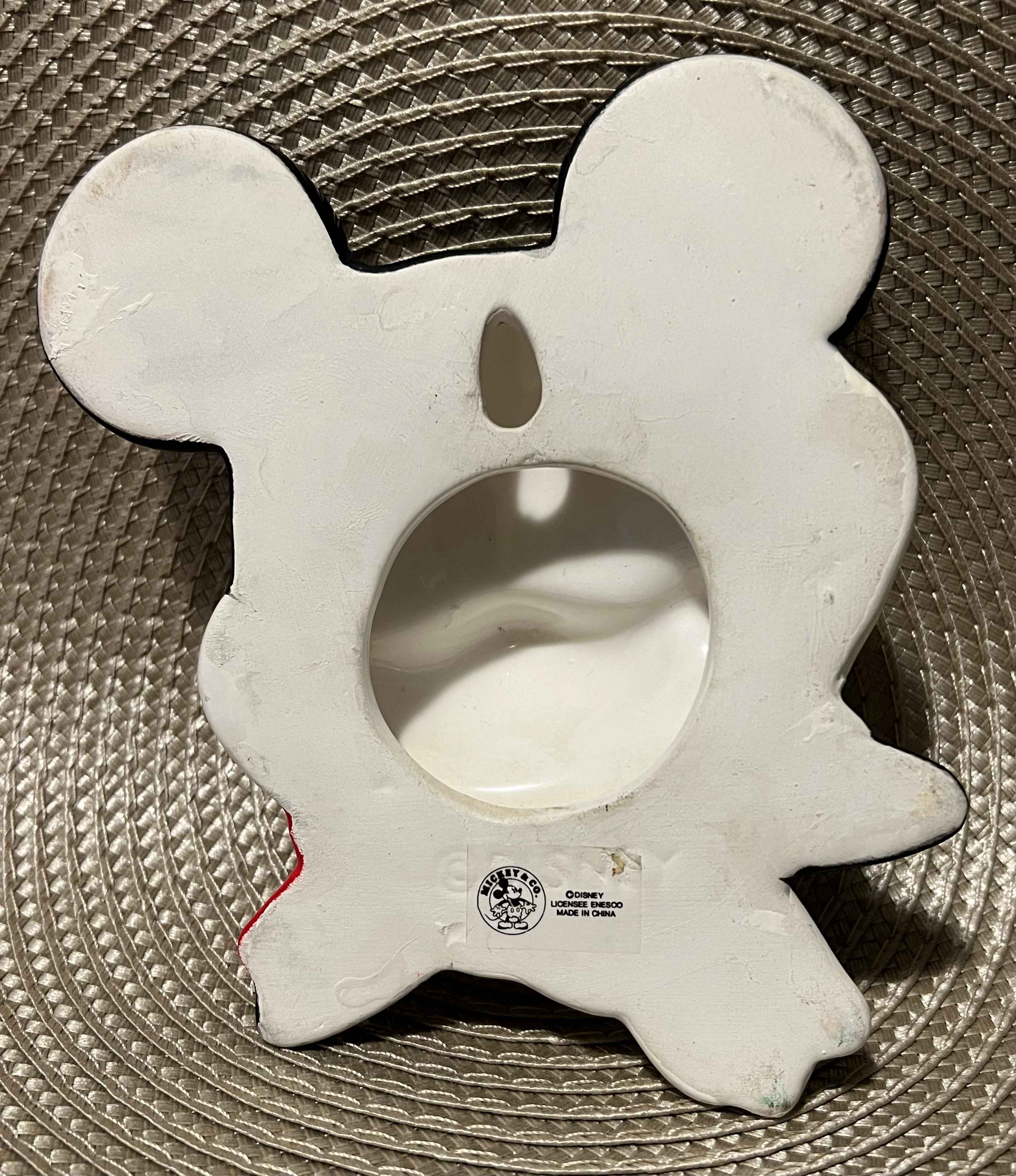 Mickey & Minnie Mouse Ceramic Wall Plaques | Disleelandia