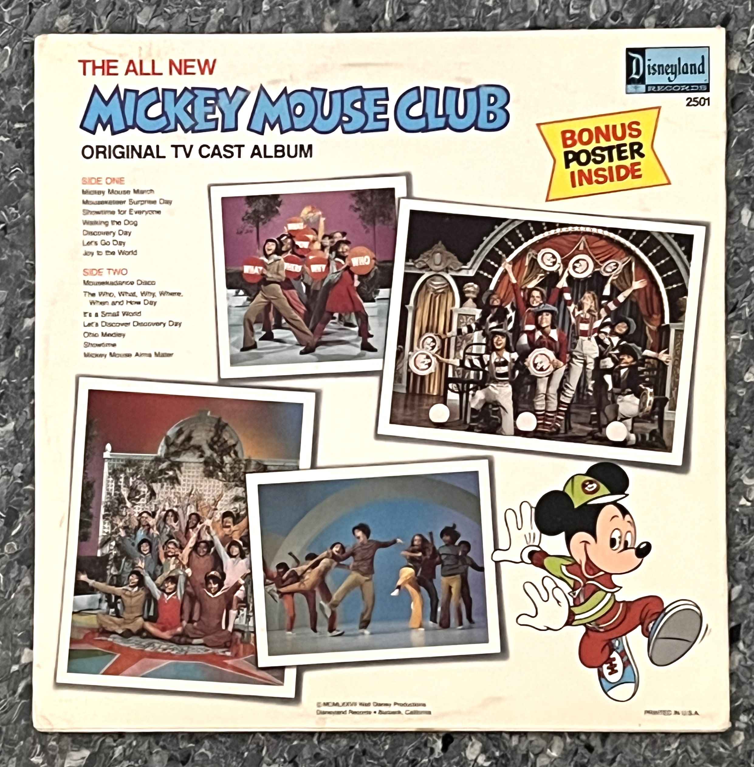 The All New Mickey Mouse Club TV Cast Album | Disleelandia