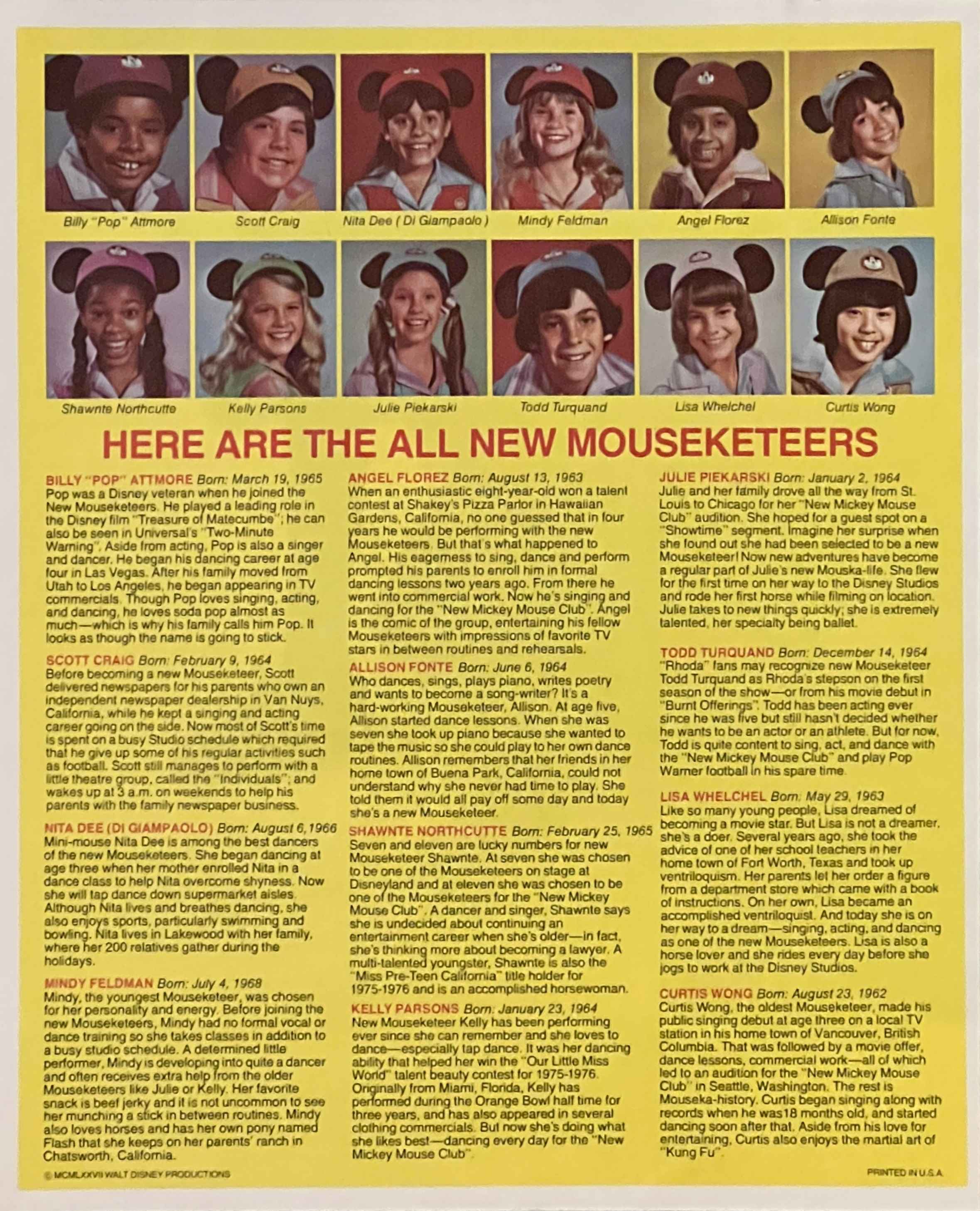 The All New Mickey Mouse Club TV Cast Album | Disleelandia